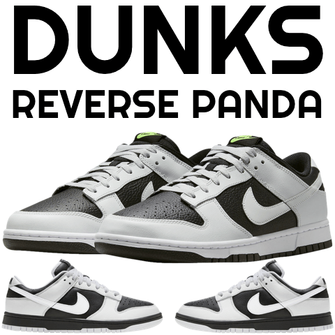 Reverse Panda Dunks Sneaker Clothing | XGear101.com