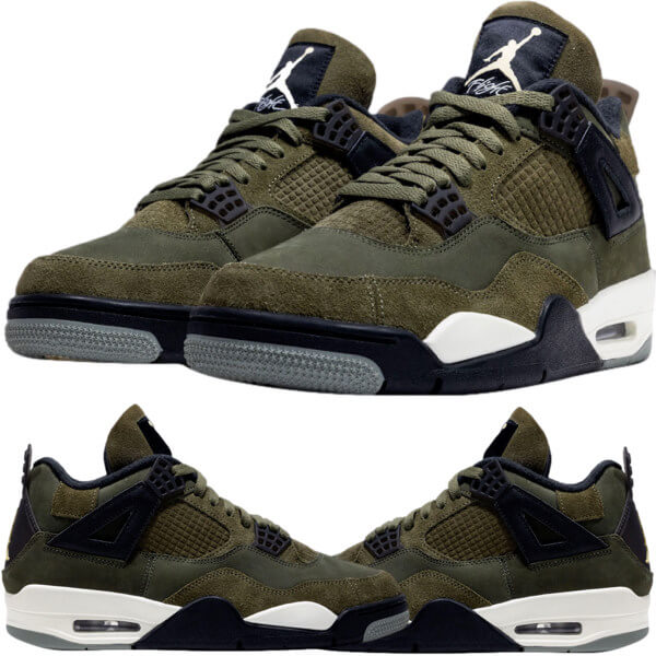 Olive 4s Shirts - Jordan 4 Craft 4s Sneaker Tees - Sneaker Clothing