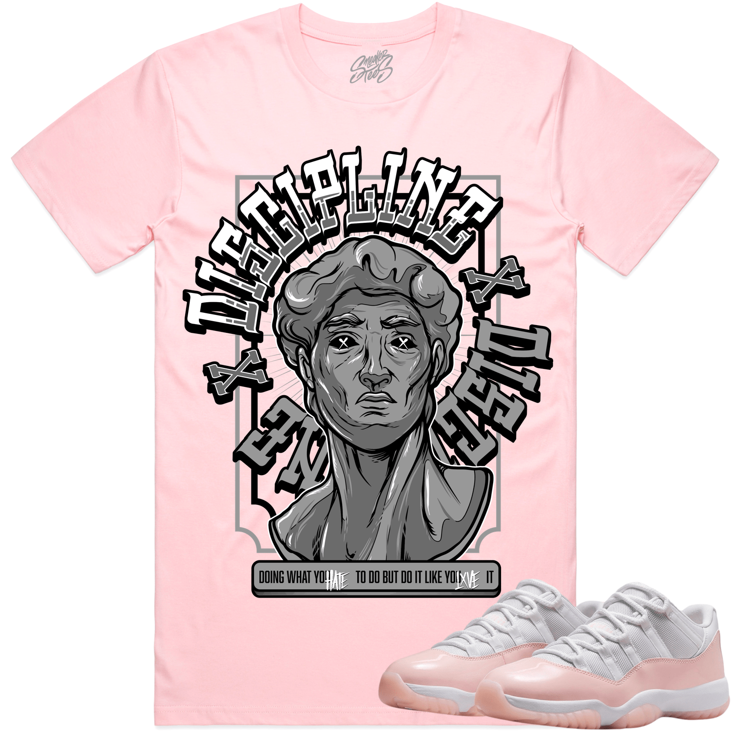 Jordan 11 Low Legend Pink 11s Sneaker Tees - Shirt to Match - OREO ...
